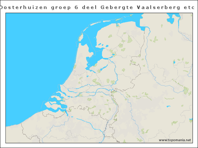 Topografie Oosterhuizen groep 6 deel Gebergte Vaalserberg etc | www ...