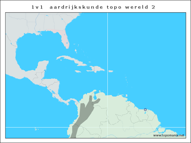 Topografie 1v1 aardrijkskunde topo wereld 2 | www.topomania.net