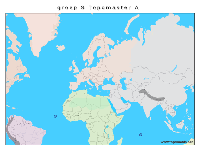 Topografie groep 8 Topomaster A | www.topomania.net