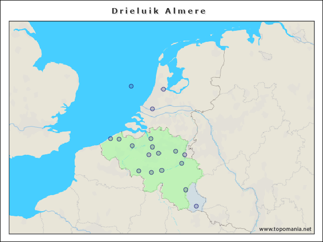 Topografie Drieluik Almere | www.topomania.net
