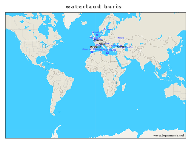 Topografie waterland boris | www.topomania.net