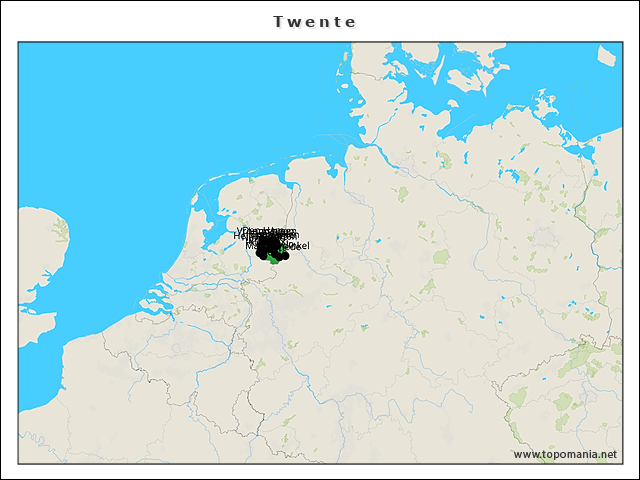 Topografie Twente | www.topomania.net