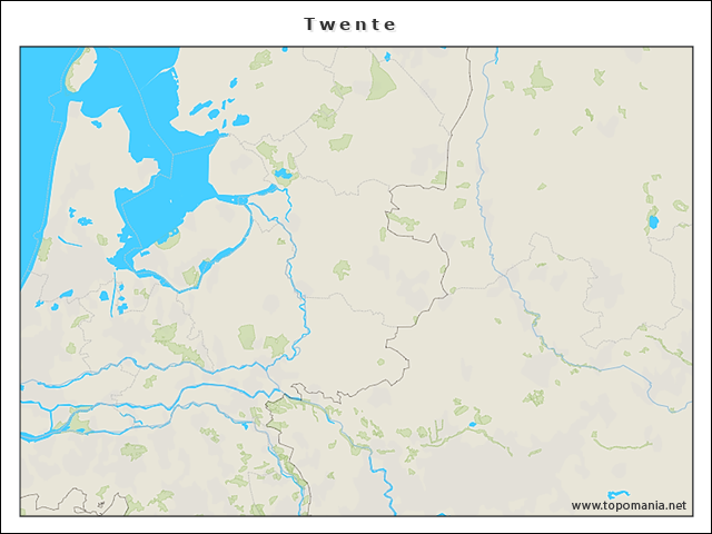 Topografie Twente | www.topomania.net