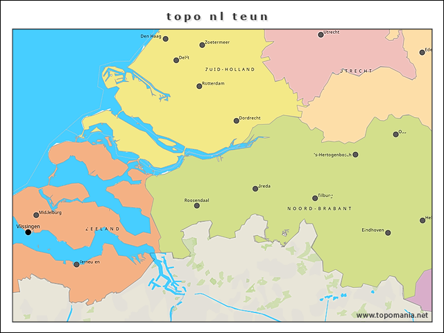 Topografie topo nl teun | www.topomania.net