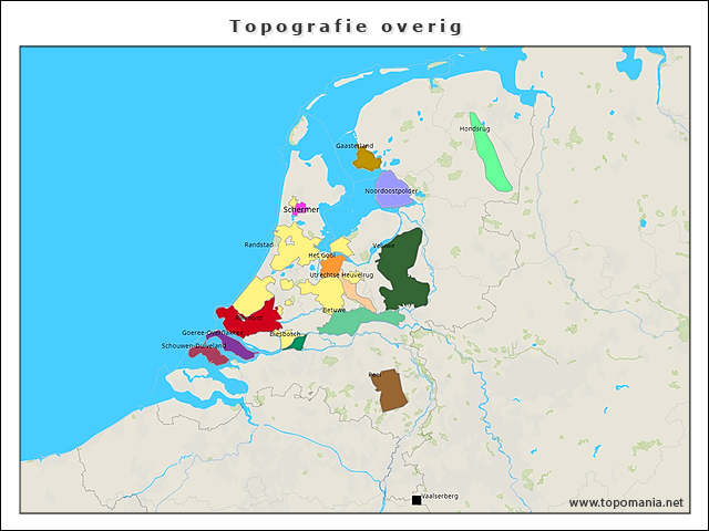 Topografie Topografie overig | www.topomania.net