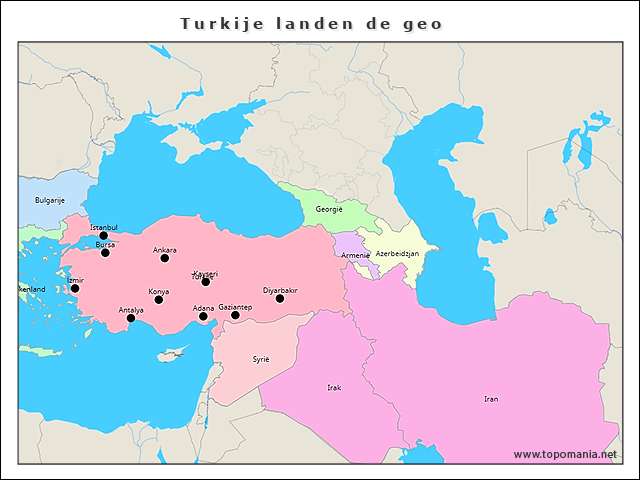 Turkije Land Overzicht
