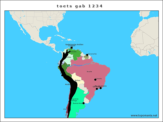 Topografie toets gab 1234 | www.topomania.net