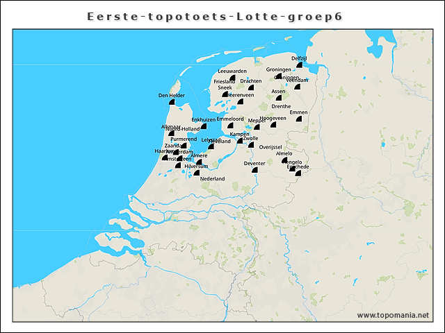 Topografie Eerste-topotoets-Lotte-groep6 | www.topomania.net