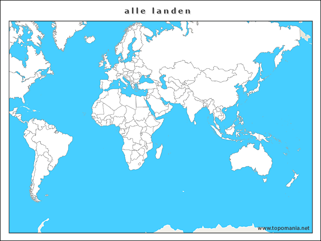 Geography alle landen | www.topomania.net