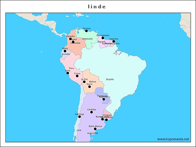 Geography linde | www.topomania.net