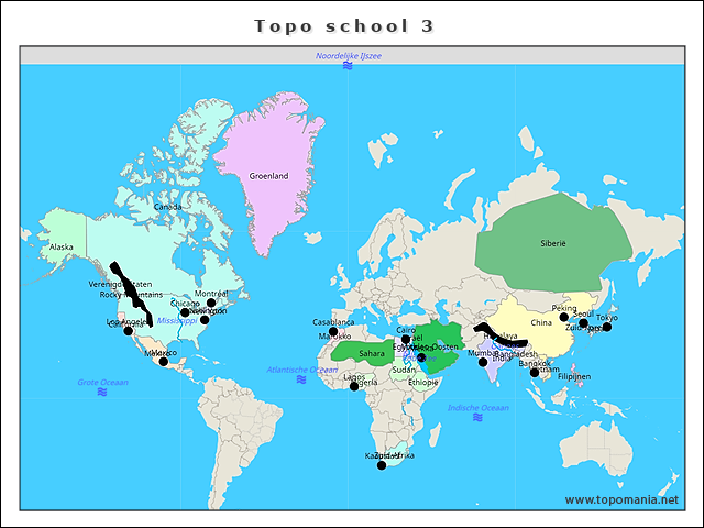 Topografie Topo school 3 | www.topomania.net