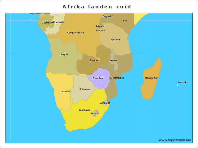 Afrika Kaart Landen Waar Zijn We Wereldwijd Actief? Focus: Afrika