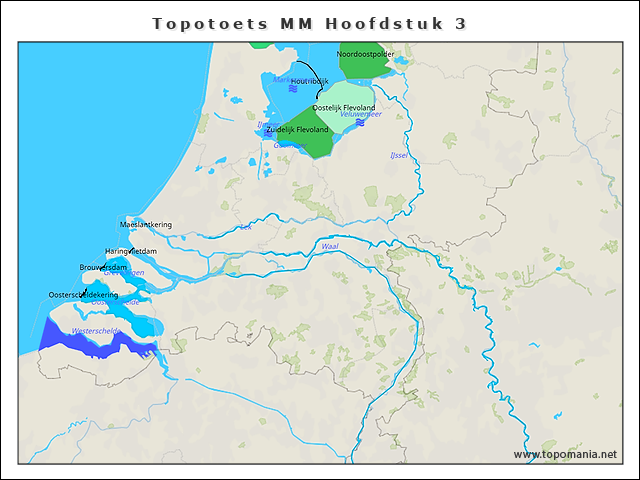 Topografie Topotoets MM Hoofdstuk 3 | www.topomania.net