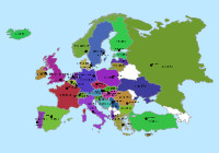Topografie TopoToets Europa deel 1 Landen en Hoofdsteden | www ...