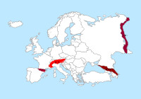Topografie TopoToets Europa deel 2 Gebergten | www.topomania.net