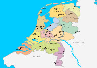 Topografie Nederland - 33 plaatsen | www.topomania.net