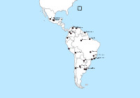 Topografie plaatsen latijns-amerika topotoets | www.topomania.net