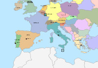 Topografie Zuid Europa landen en hoofdsteden Kaleidoskoop | www ...