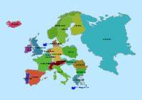 Topografie Topotoppers Europa level 1 | www.topomania.net