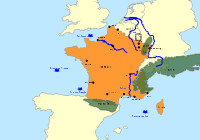 Topografie Frankrijk gr7 | www.topomania.net