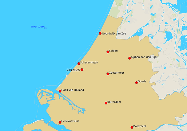 Topografie Provincie Zuid-Holland 1 | www.topomania.net