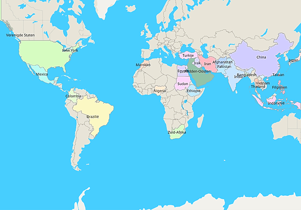 Topografie Topografie thema 5 Argus Clou groep 8 | www.topomania.net