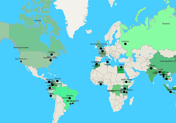 Topografie de Wereld | www.topomania.net
